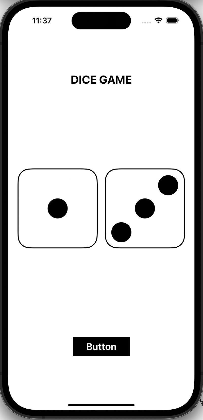 [UIKit] Storyboard로 간단한 앱 만들기 (2) - 주사위 게임