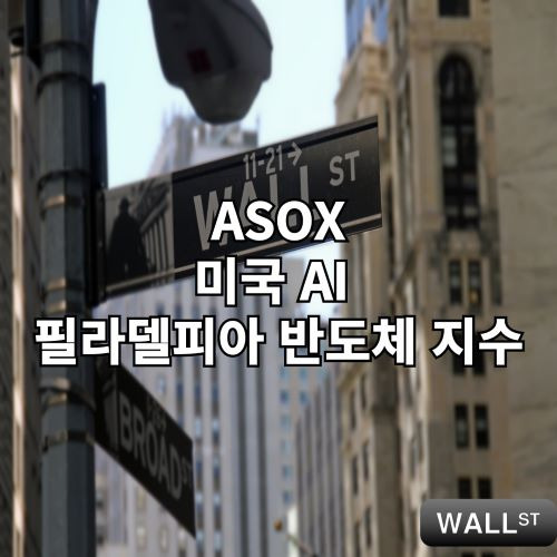 ASOX 뜻과 구성 종목 및 특징과 다른 점
