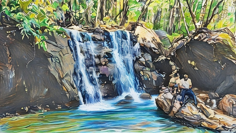 [베트남] 푸꾸옥 🌿 수오이짜우 폭포 (Suoi Tranh Waterfall) – 자연 속 힐링 여행지