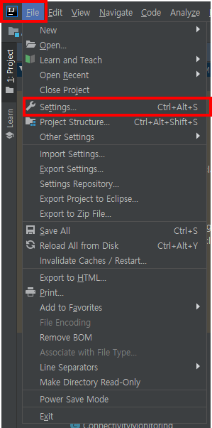 [JNI] IntelliJ IDEA jni 헤더파일 (header file) javah 명령어 설정하기