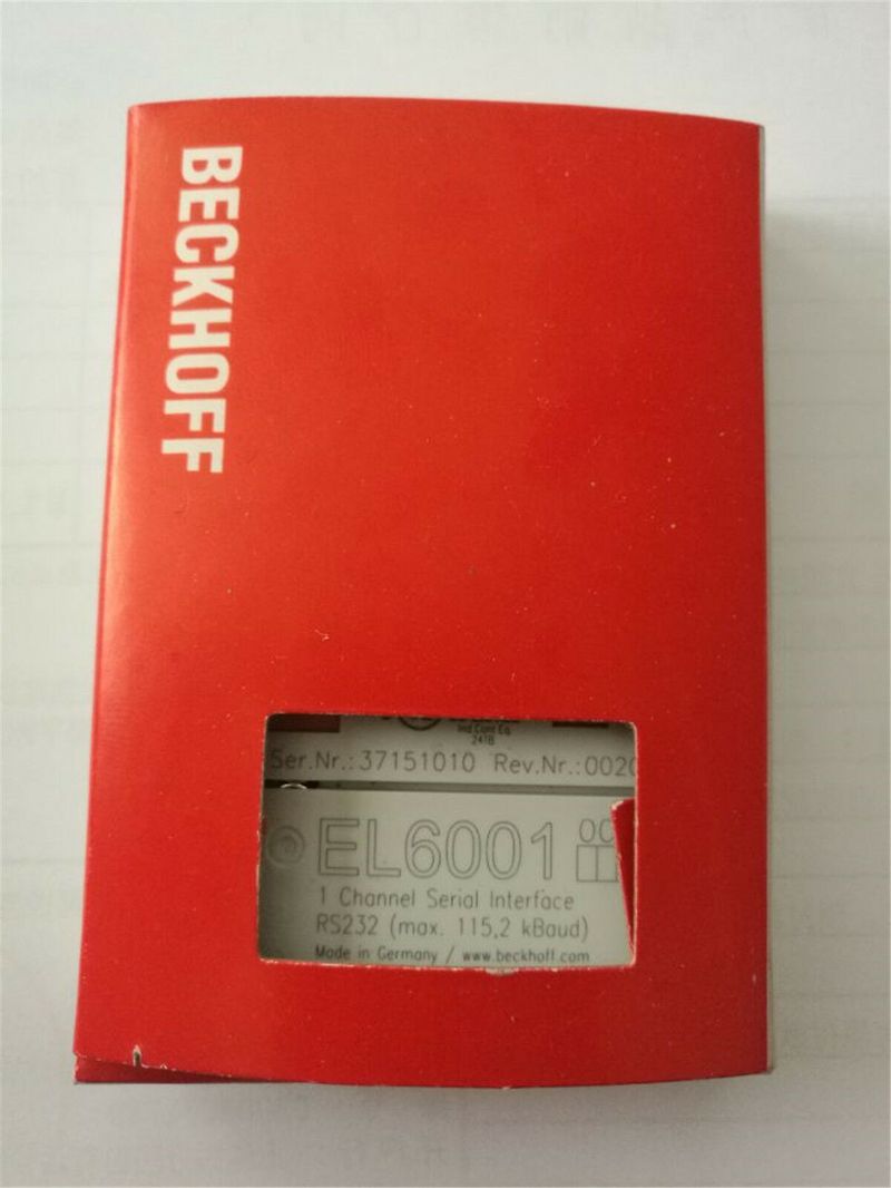 [수입판매] BECKHOFF EL6001 Ethercat-Terminal 벡호프