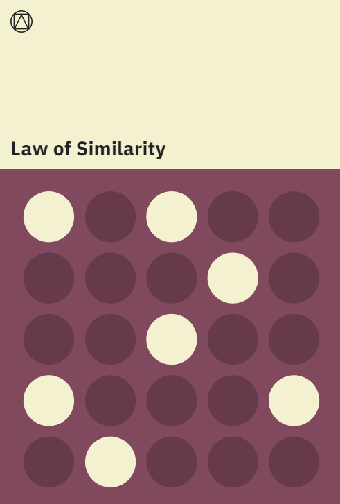 LAW OF UX - 09. Law of Similarity