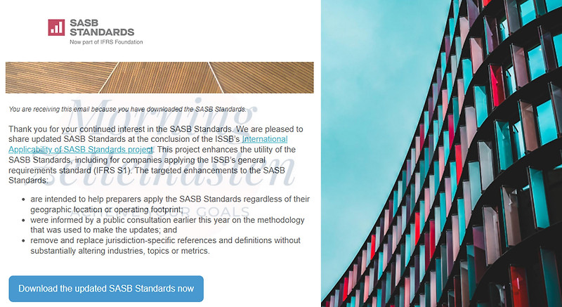 SASB Standards Updated 1