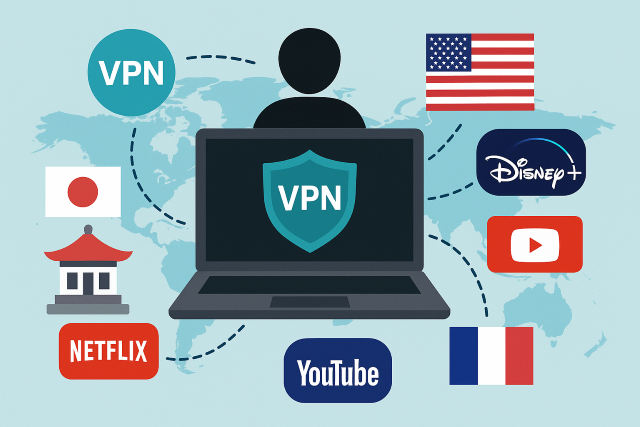 VPN으로 떠나는 세계 콘텐츠 여행 – 국가별 넷플릭스와 OTT를 200% 즐기는 법