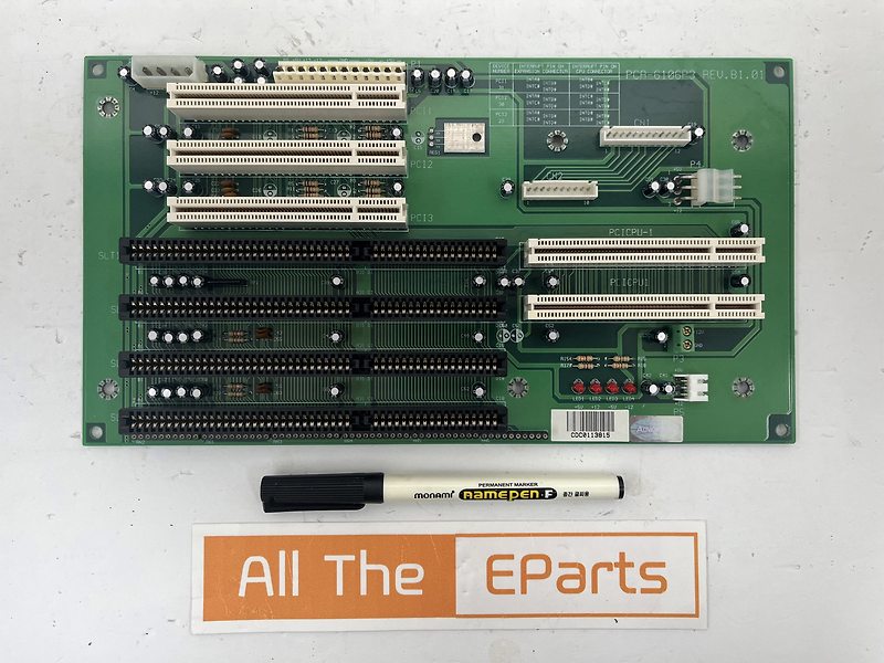 ADVANTECH PCA-6106P3 Rev.B1.01 Back Plane Board