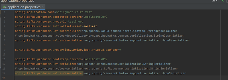 kafka spring producer 및 consumer 구현 ( Json message)