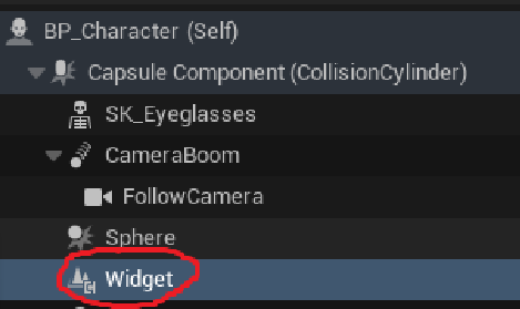 [Unreal][UMG] Actor Component에서 Owner 의 Widget Component 를 Get Component by Class로 가져와지지 않을 때 ...
