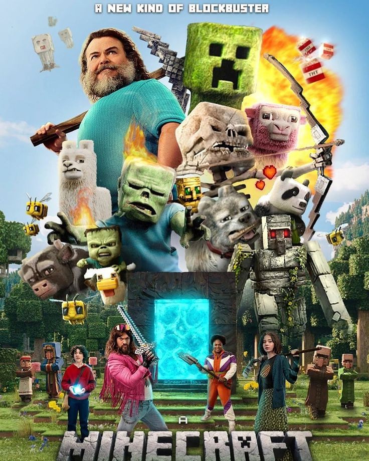 마인크래프트 무비 (2025) 리뷰 – 실사 영화로 재탄생한 픽셀 세계!