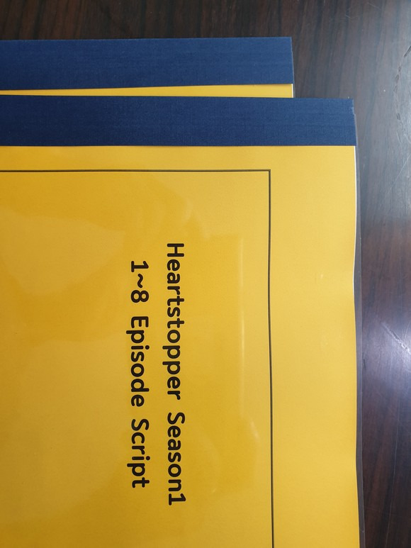 영화/미드대본(Movie Script) 자료 몰 :: Heartstopper 하트스토퍼 시즌1 미드영어대본 제본