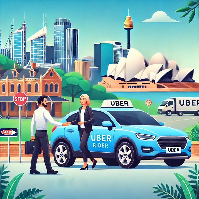 How much australian uber rider can earn? :: 만물박사