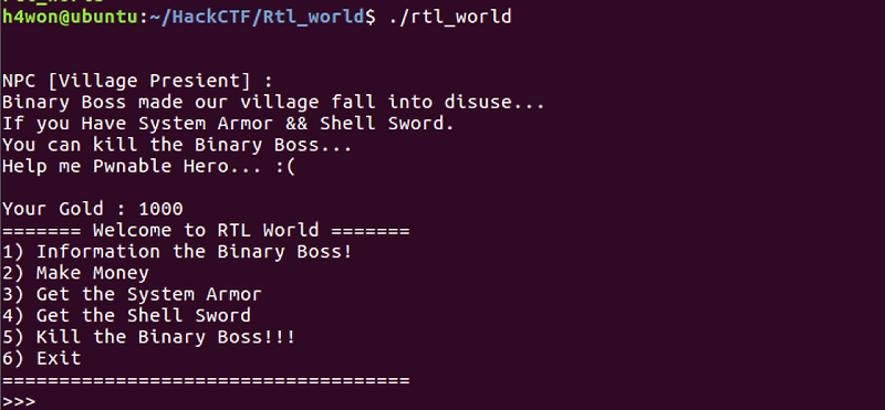 [HackCTF] RTL_World