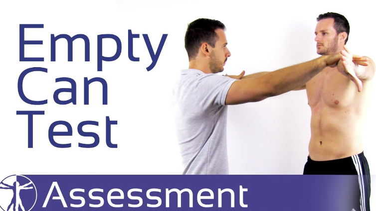 Empty can test (Jobe test, 극상근 테스트) : 양성 반응 해석