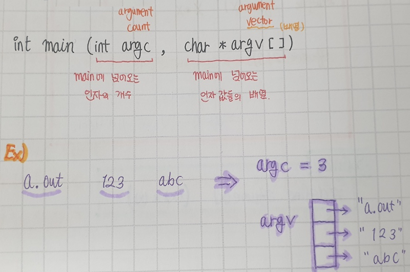 this.Code(8)_ 함수포인터와 void포인터, main(int argc, char* argv[]) :: this.code();