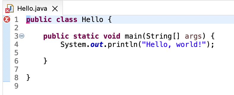 [eclipse] Must declare a named package because this compilation unit is associated to the named ...