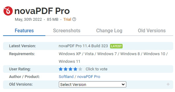 novaPDF Pro 무료 다운로드
