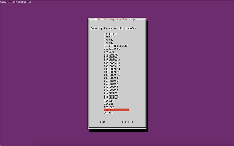 [Ubuntu] 글자크기 변경(font-size change) CUI, Ubuntu Server