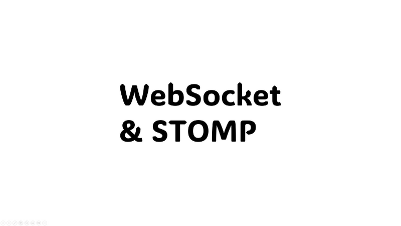 WebSocket, STOMP