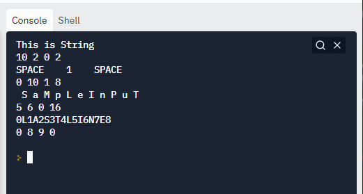 [알고리즘] 문자열 분석 백준 10820 (Python)