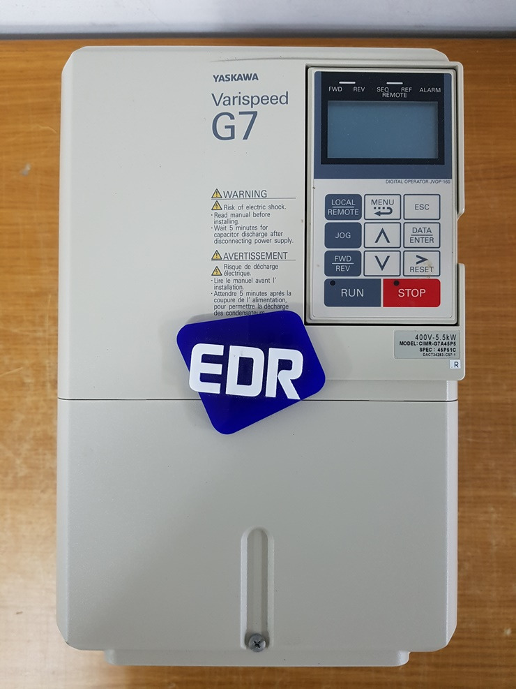 YASKAWA G7 INVERTER CIMR-G7A45P5 / 야스카와 인버터 수리 / 인버터 수리 전문 기업 이디알(EDR)