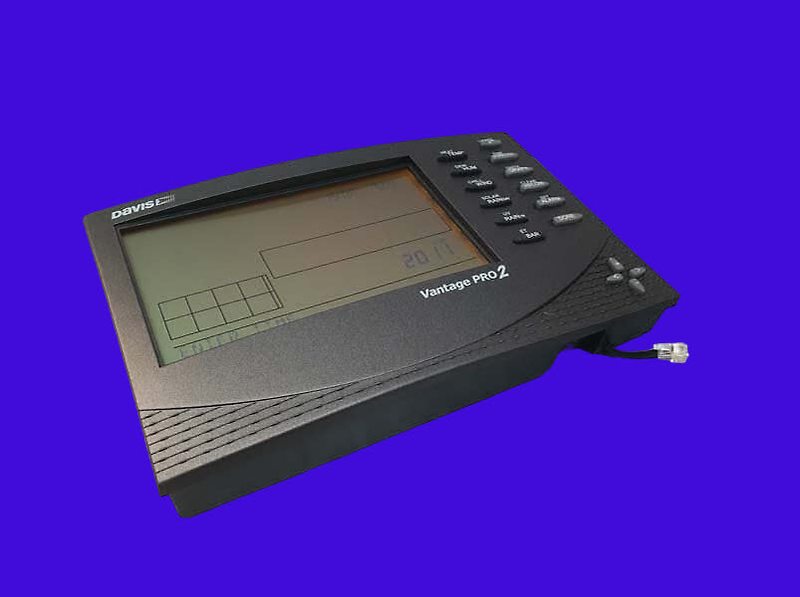 DAVIS 기상 측정기 및 데이터로거 6312 Receiver Vantage Pro2 Console Weather ...