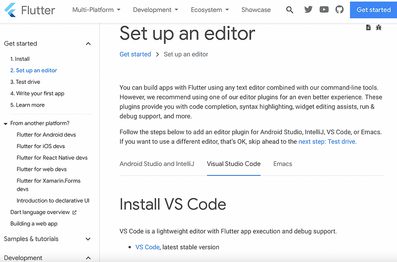 [Mac M1]Flutter 설치하기 VSCode set up an editor