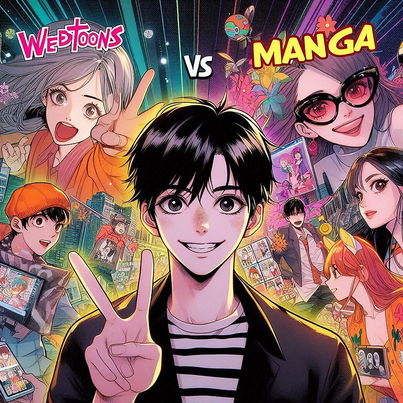 🌟 Webtoons vs Manga: Unveiling the Colorful World of Korean Digital Comics! 🇰🇷📱