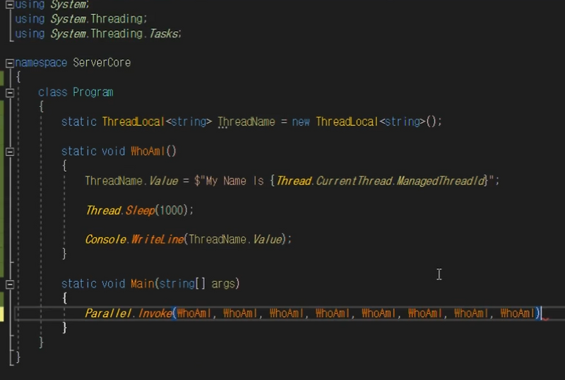 Thread Local Storage