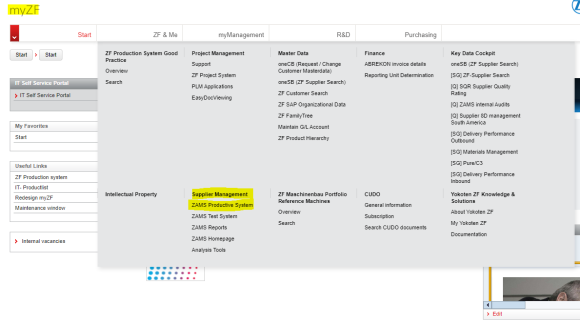 VDA Audit history 확인방법(via ZAMS)