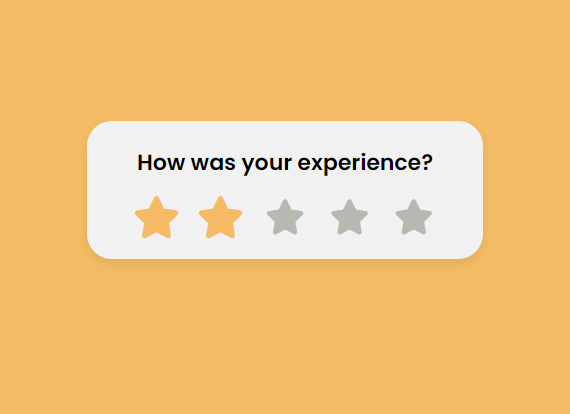 Star Rating JS CSS