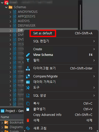 DBeaver에서 Default schema 설정하는 법 :: 개발자 여행기