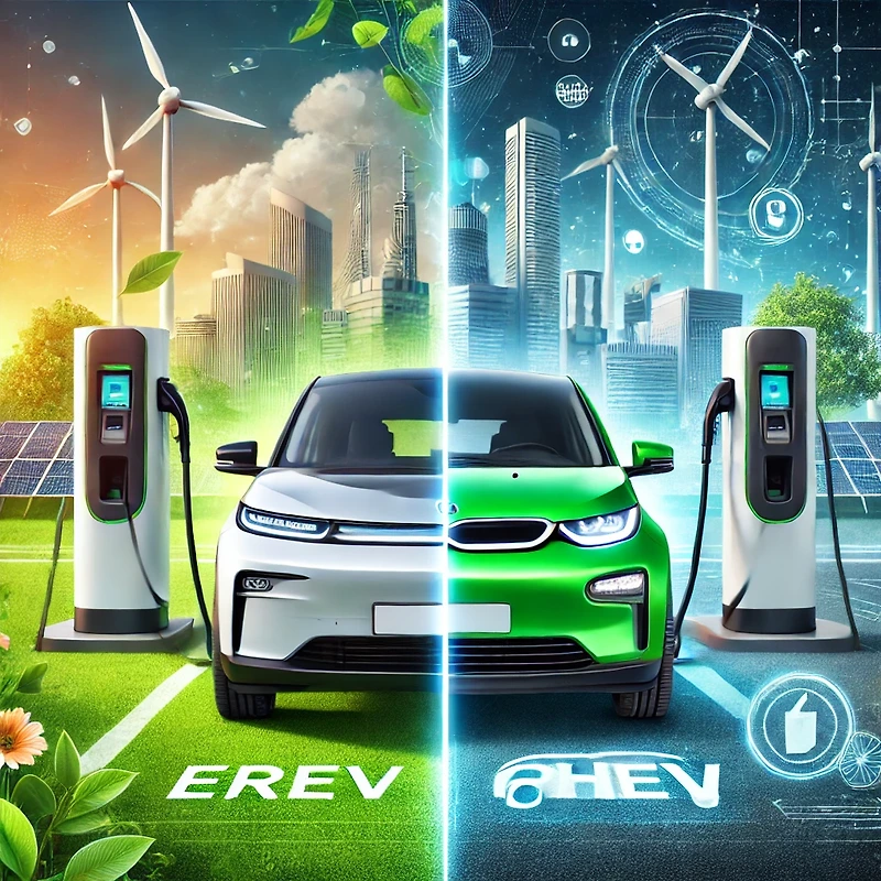 EREV와 PHEV의 차이점