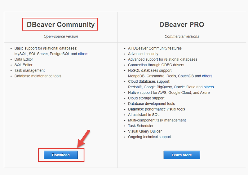 SQL Booster_ 01. DBeaver 설치