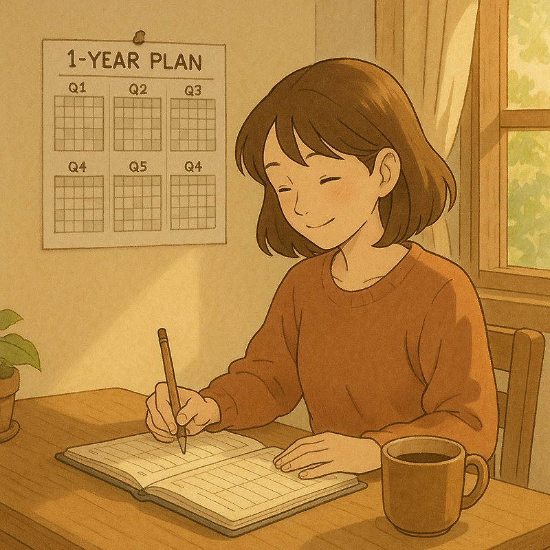1년 루틴 설계하기 — 10분 루틴의 장기 플랜 만들기 :: Prero 님의 블로그