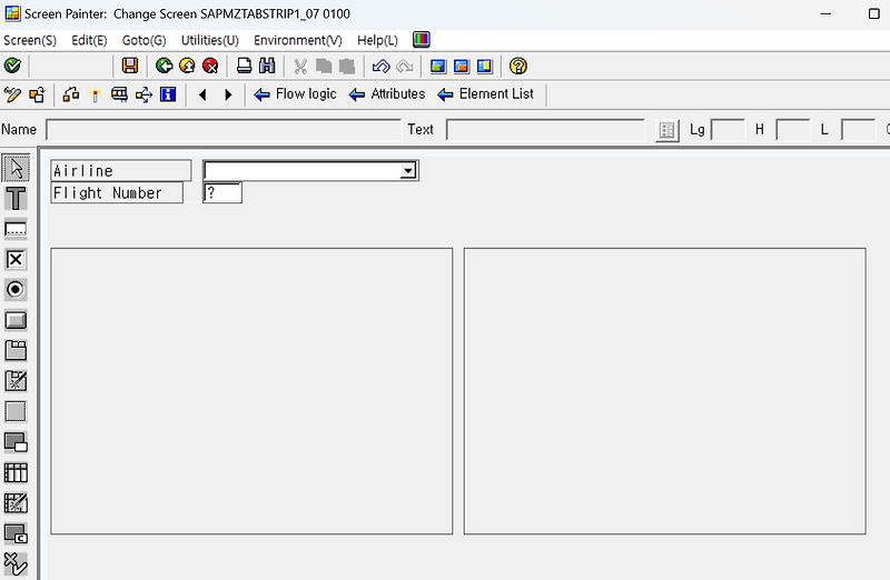 [SAP] ABAP Subscreen (4) 정적 Subscreen 2개 나란히 배치하기