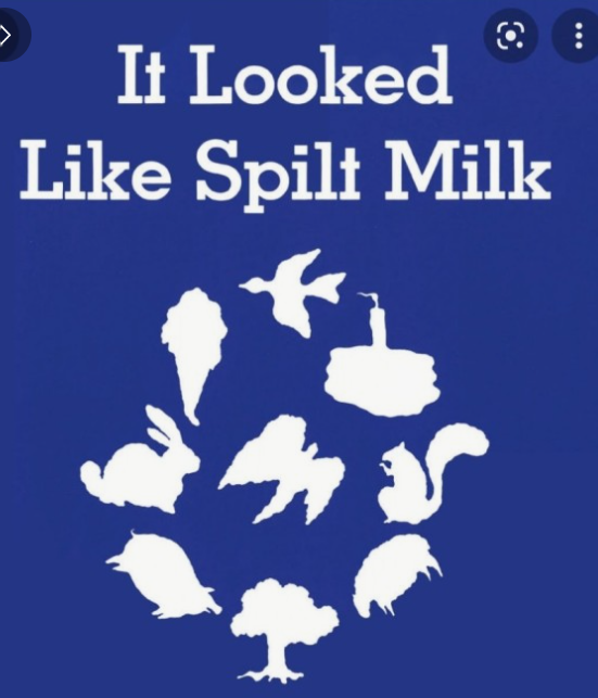 It looked like spilt milk activities