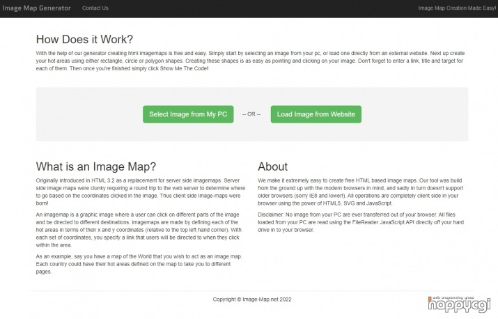 [해피CGI][cgimall] Image Map Generator - image-map.net