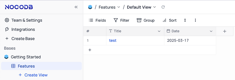 [도커 이미지 추천] NocoDb - Airtable 같은 노코드 기반 데이터베이스