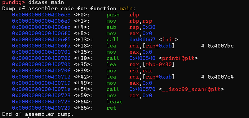 [DreamHack] Return Address Overwrite