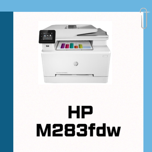 HP M283fdw 설명과 드라이버