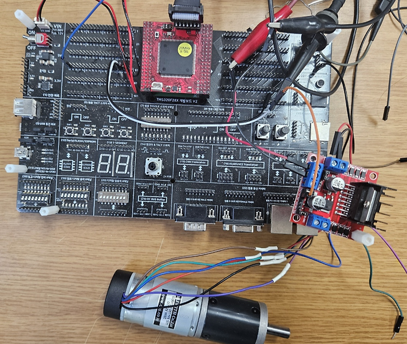 DSP) CPU 인터럽트를 통한 가변 듀티비로 PWM 제어 :: 기타치는 펭귄