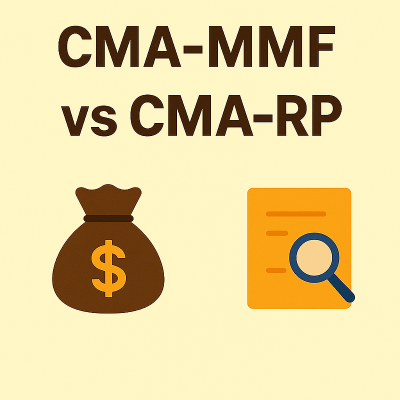 CMA-MMF vs CMA-RP, 어떤 계좌가 더 수익이 높을까?