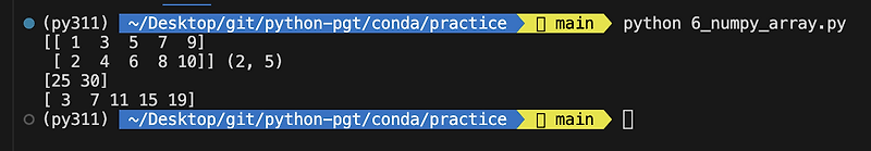 [Python] Numpy 행별 열별 max, min, sum, mean 구하는 방법 — 과거의 나를 위해
