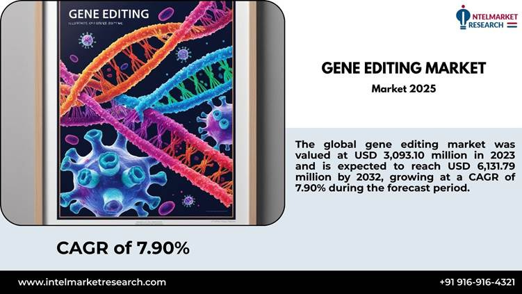 Gene Editing Market Forecast 2025–2032: Growth Analysis, Industry ...