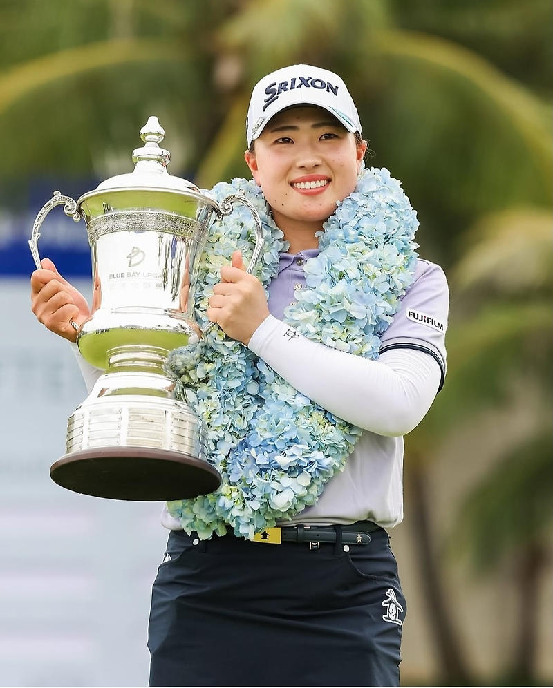 다케다 리오 압도적 우승! 벌써 LPGA 통산 2승