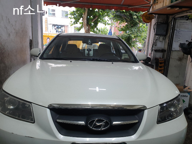 카에어컨 더운바람 Nf소나타 차량에어컨 콤프레샤 냉매누수 고장으로 교체 자동차에어컨 수리 전문점 후기