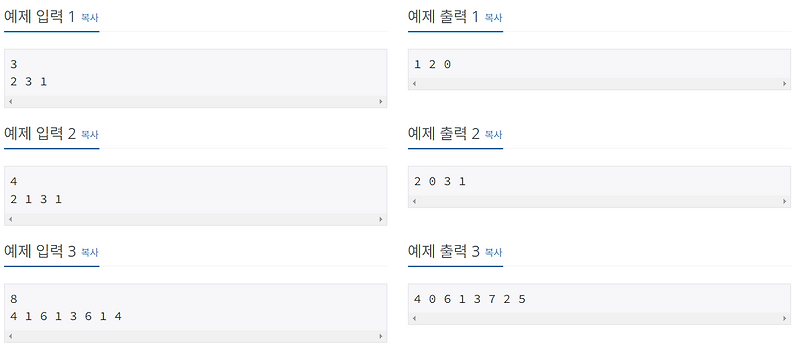 [BAEKJOON] 백준 1015: 수열 정렬 (C#)