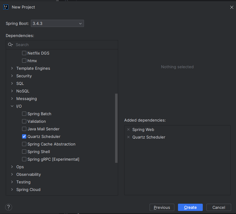 JAVA Spring Boot에서 Quartz를 활용한 간편한 작업 스케줄링