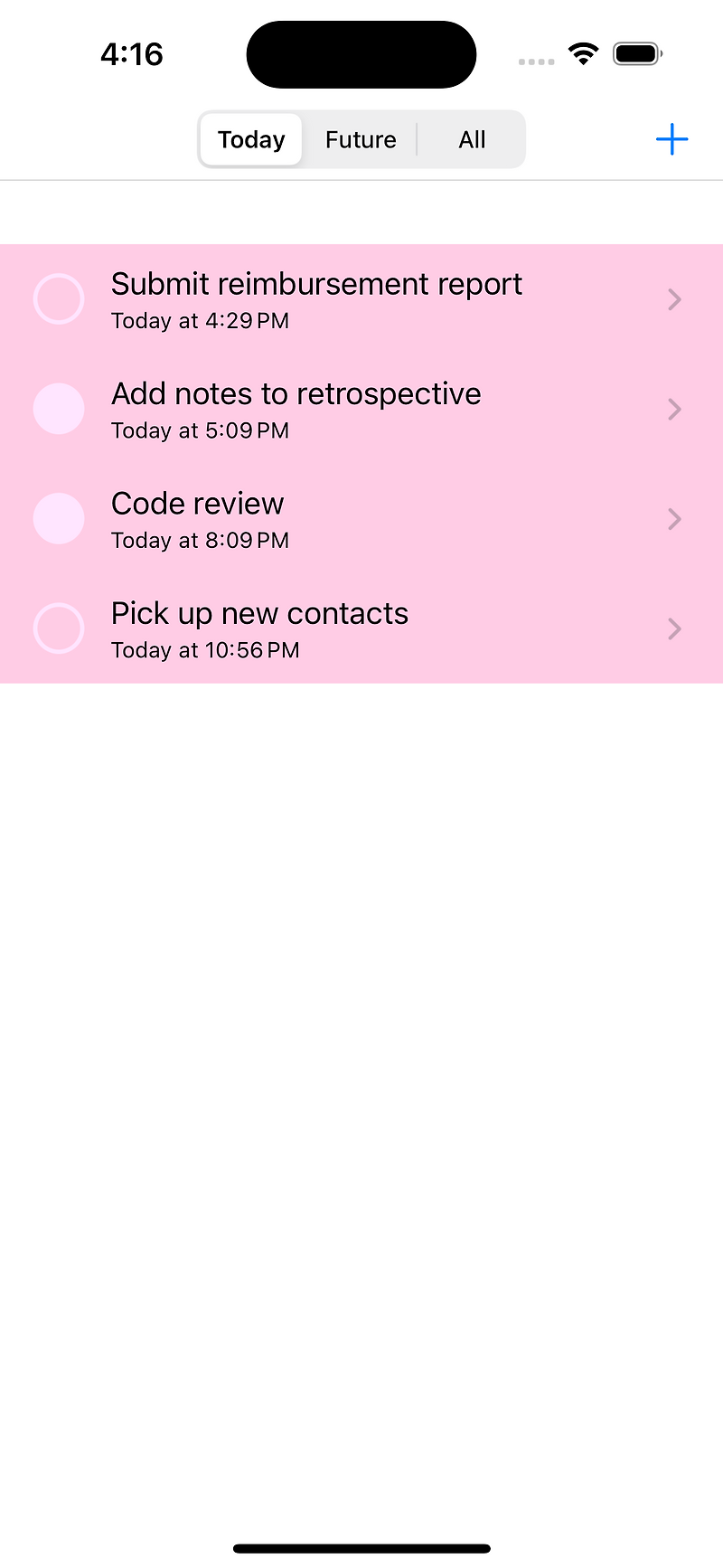 [iOS App Dev Tutorials] Reminder(45) — 관슨의 개발일지