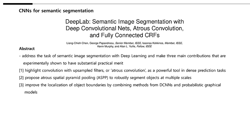 [CV] DeepLab: Semantic Image Segmentation with Deep Convolutional Nets, Atrous Convolution, and ...