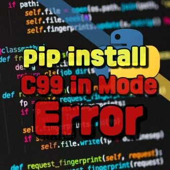 [Python] pip install 시 ' for loop initial declarations are only allowed in C99 mode' 오류 발생하는 경우